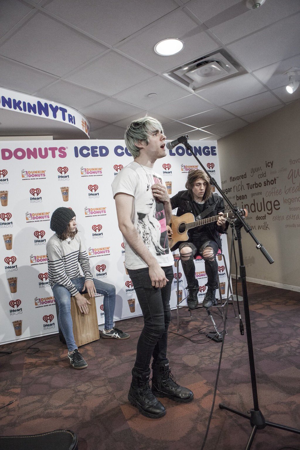 Watch WATERPARKS Acoustic Performances from Dunkin' Donuts Lounge ...
